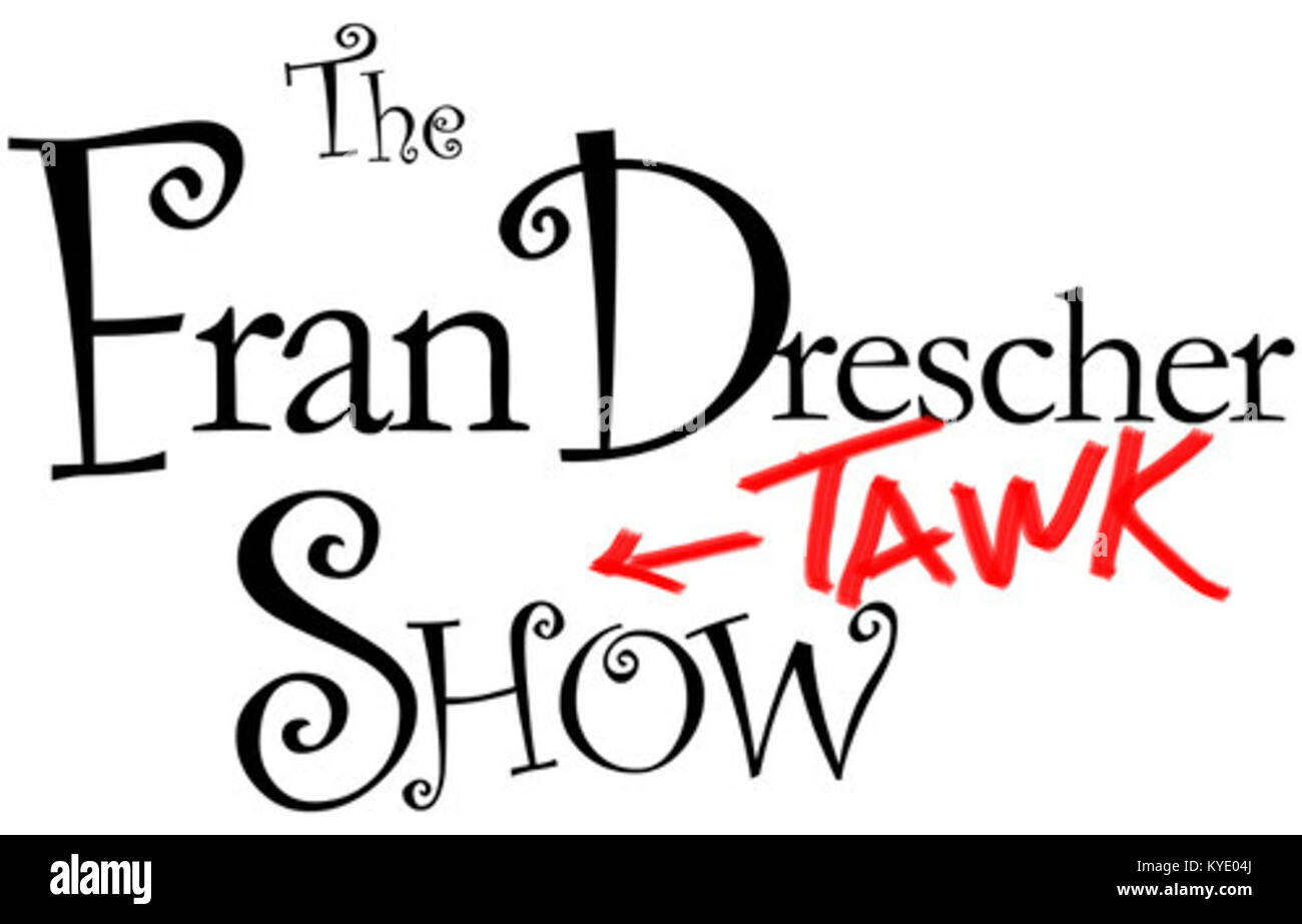 The Fran Drescher (Tawk) Show logo Stock Photo - Alamy