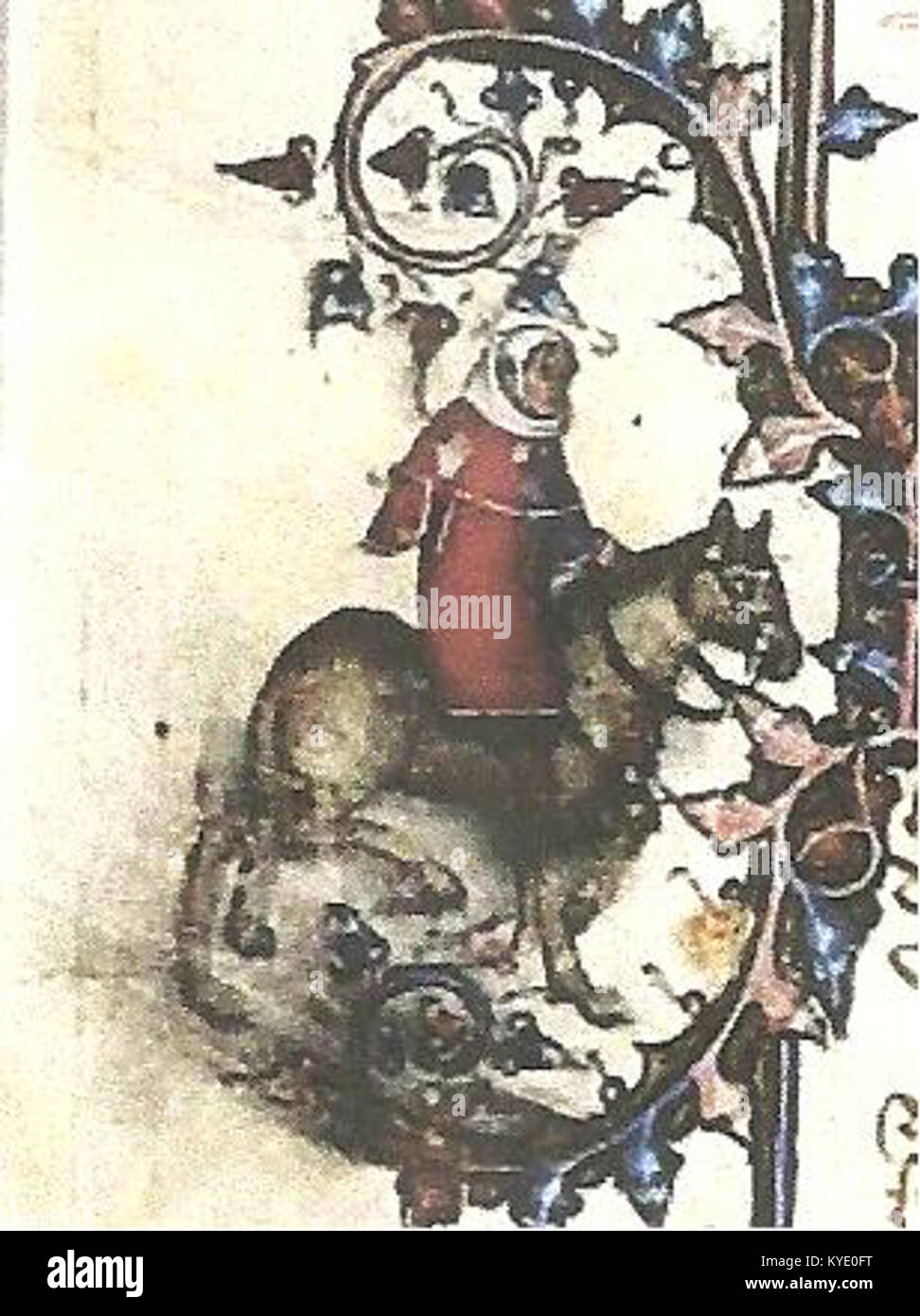 Canterbury tales chaucer ellesmere hi-res stock photography and images ...