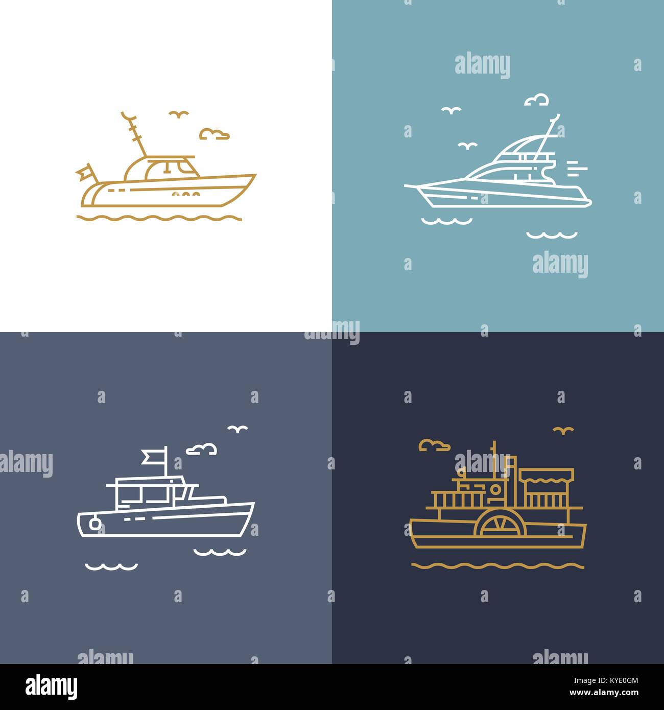 Ships icon hi-res stock photography and images - Alamy