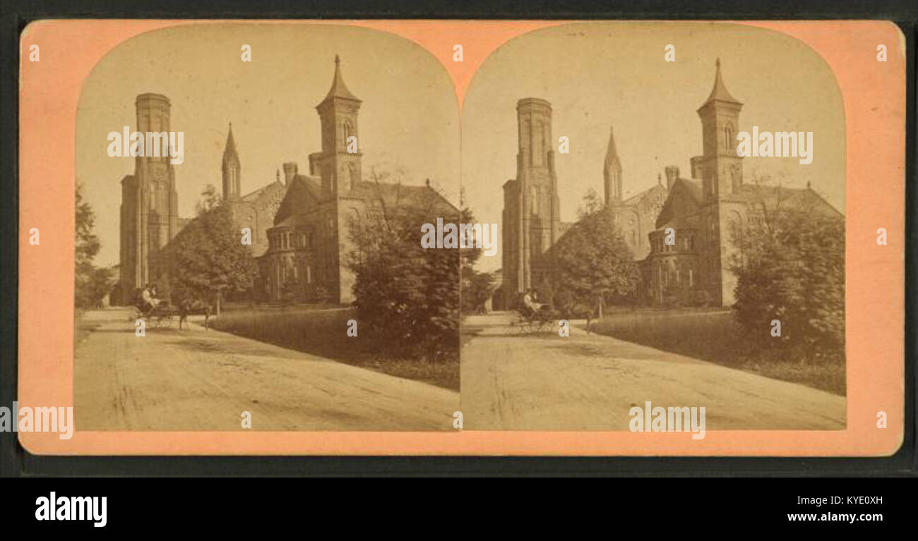 Smithsonian institution 1855 hi-res stock photography and images - Alamy
