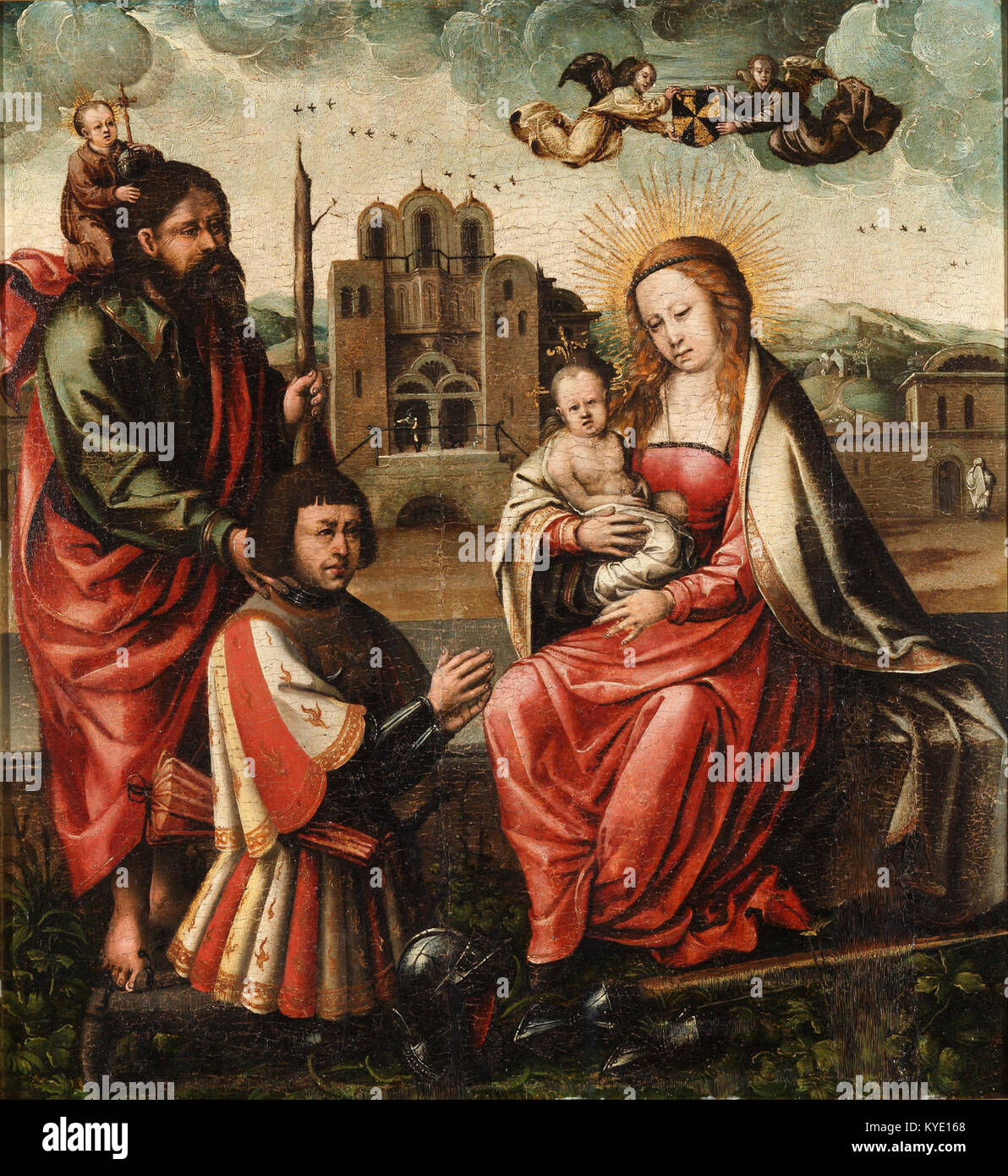 The Virgin of Cristóbal Colón - Google Art Project Stock Photo - Alamy
