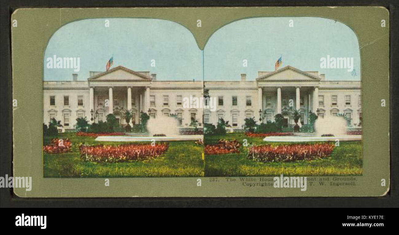 This photograph, taken by Truman Ward Ingersoll, shows the North Front ...