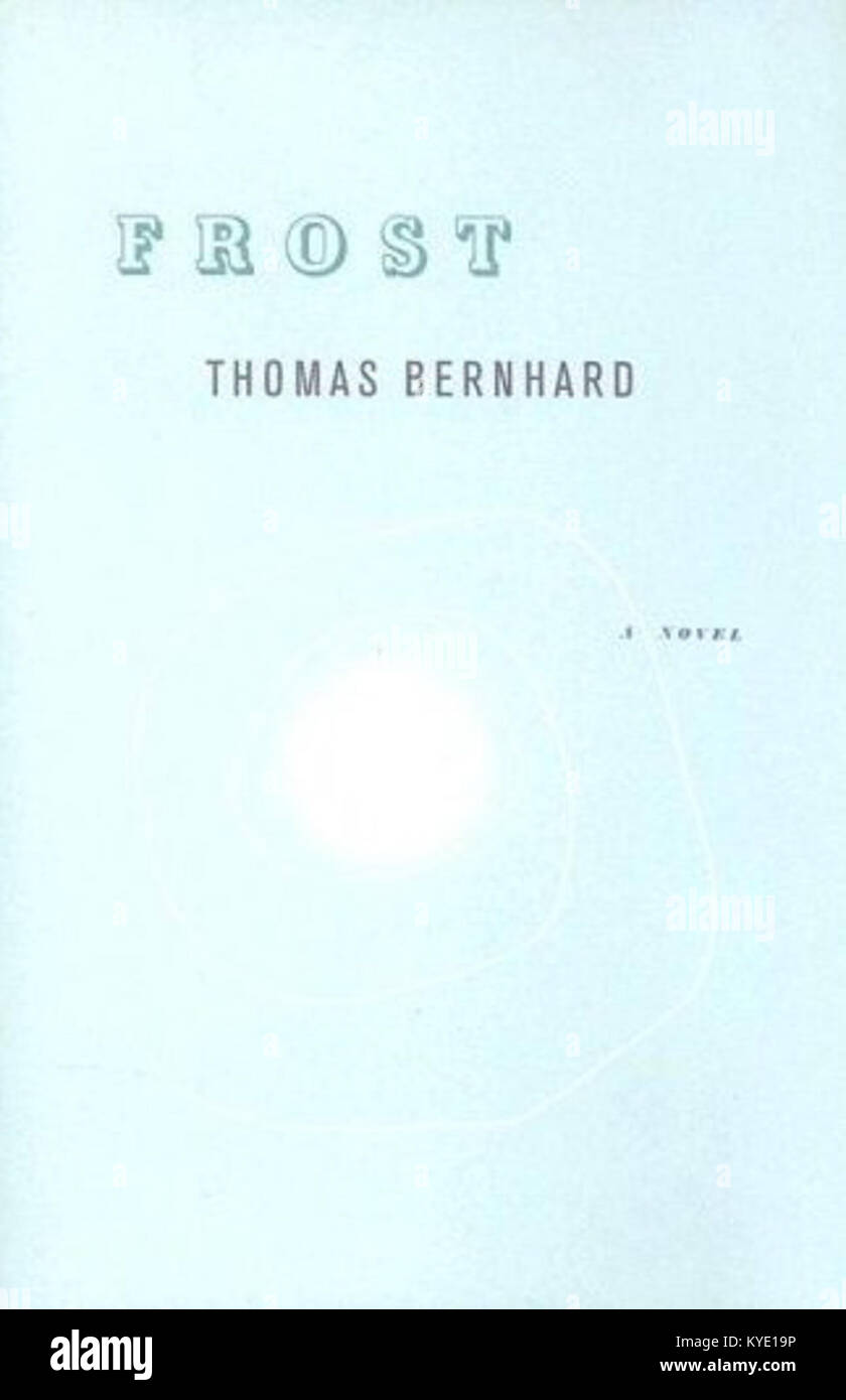 Thomas Bernhard, Frost 1963 Stock Photo - Alamy