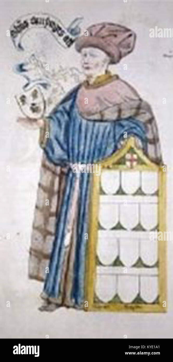 This portrait depicts Thomas Canynges, Lord Mayor of London (1456–1457 ...