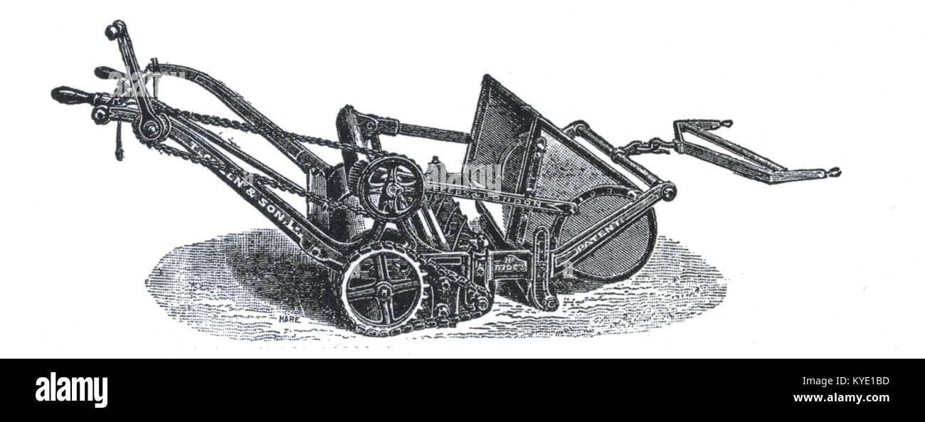 Thomas Green's 1896 pony and horse machine, a historical agricultural ...