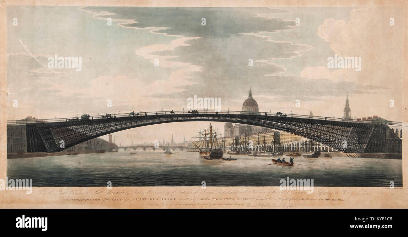 Thomas Telford, a renowned British civil engineer, proposed the ...