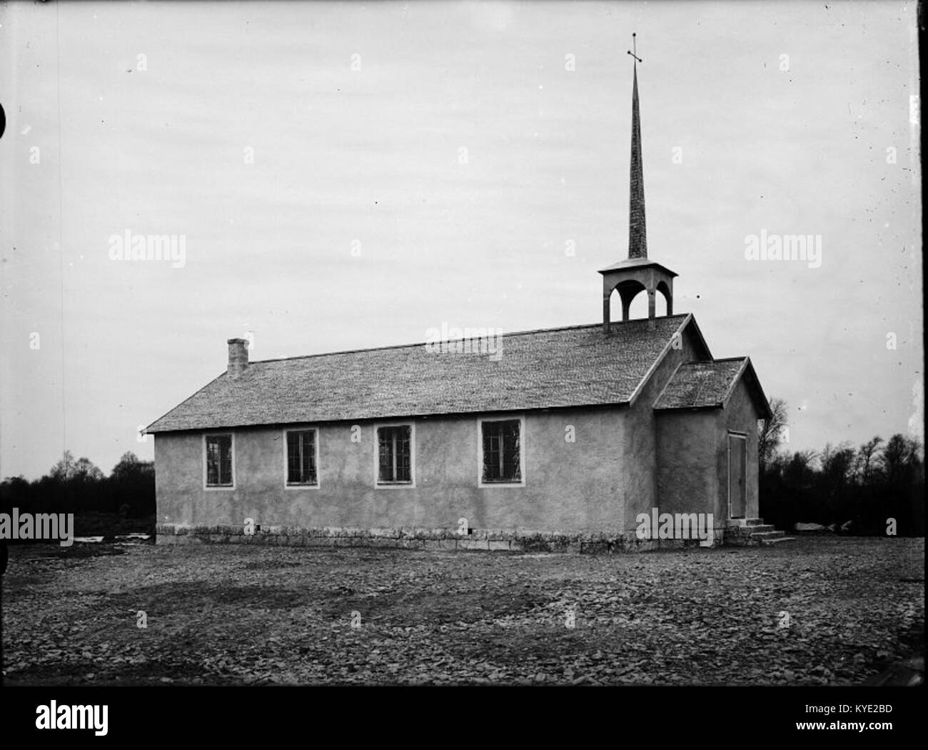 Tjurkö kyrka old1 Stock Photo - Alamy