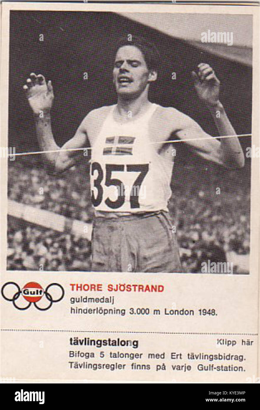 Tore Sjöstrand 1948b Stock Photo - Alamy