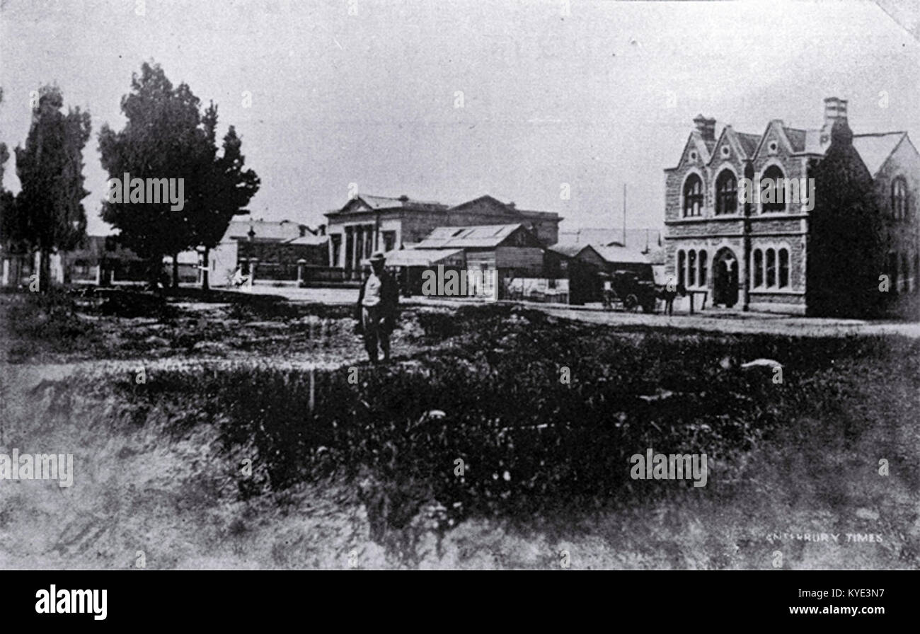 The Torlesse Building, constructed in 1866, is an example of historical ...