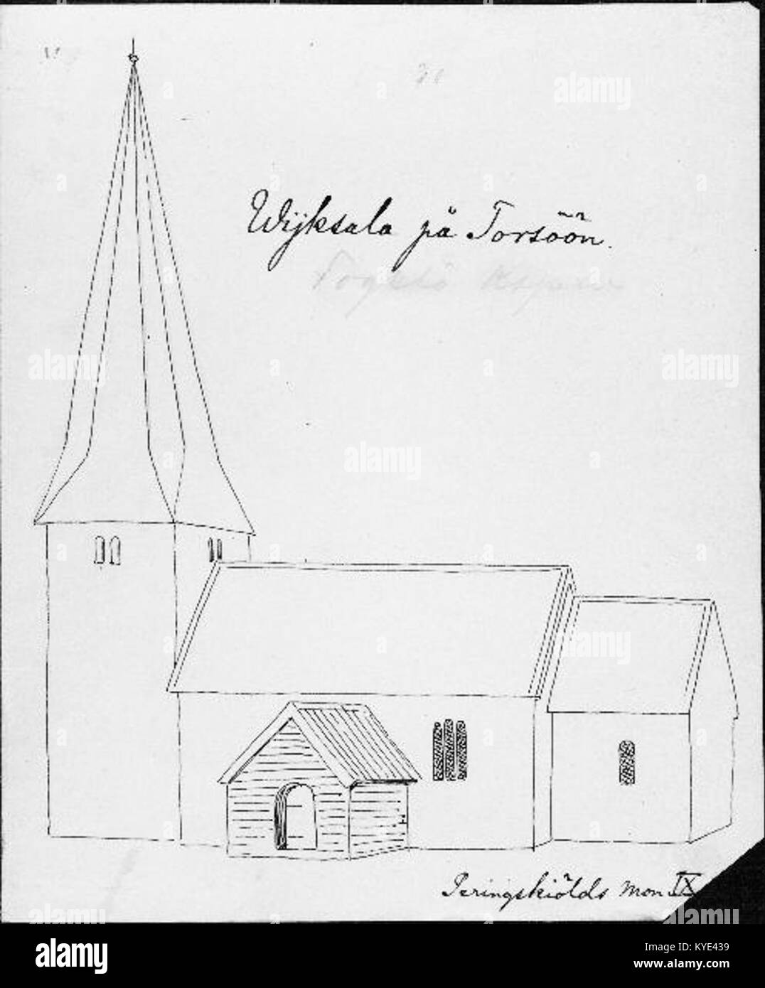 This image features Tors Church in Sweden. The church is a significant ...