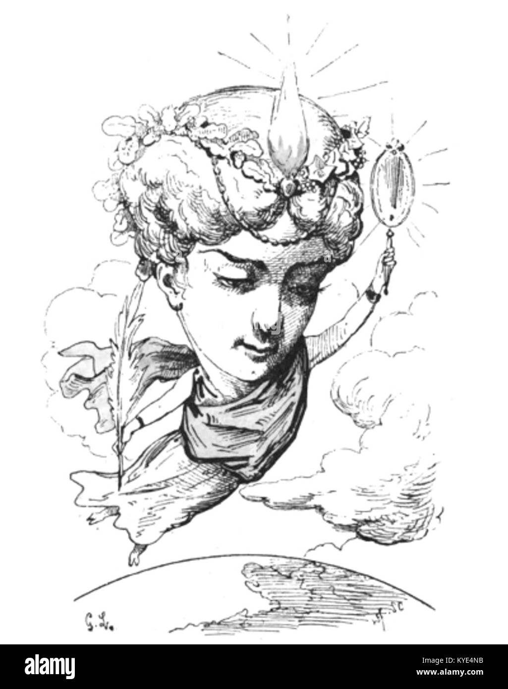 The portrait in 'Le Trombinoscope, Num. 223' by Touchatout presents a ...