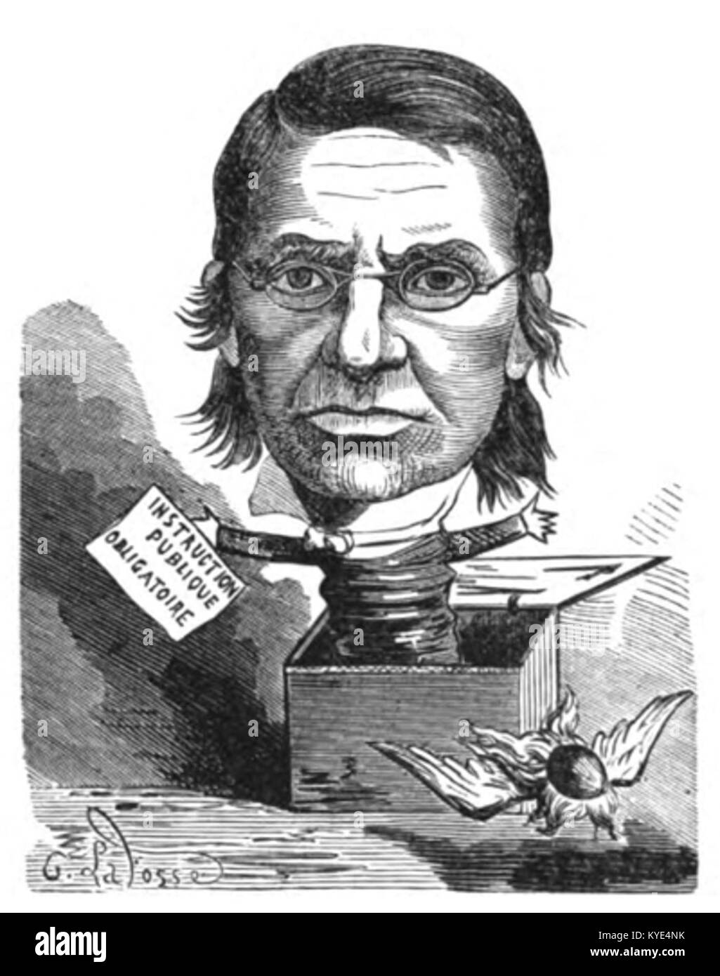 This image is from the series 'Le Trombinoscope,' specifically issue ...