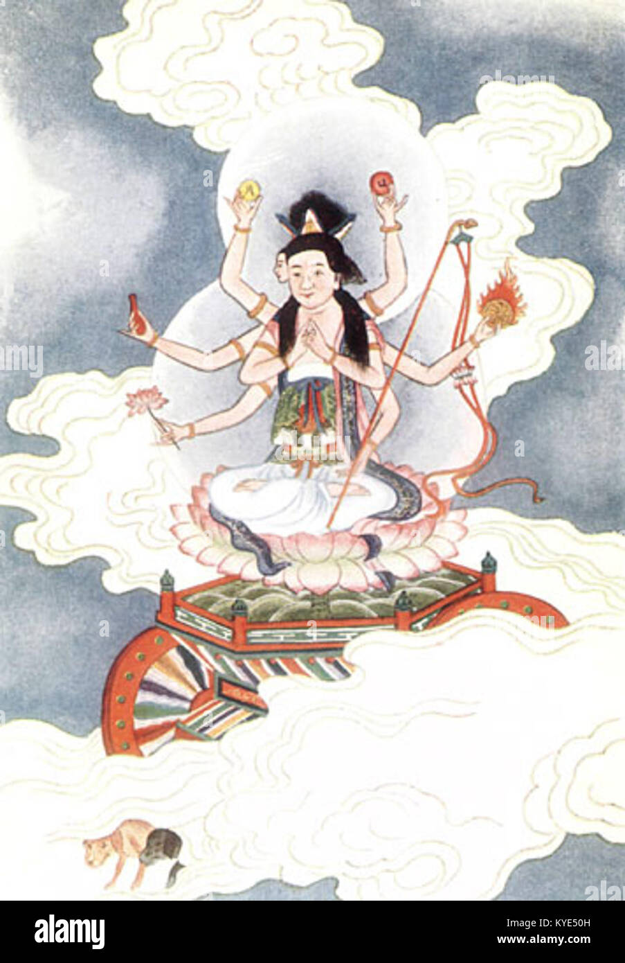 Tou Mu is a deity in Chinese mythology, associated with the North Star ...