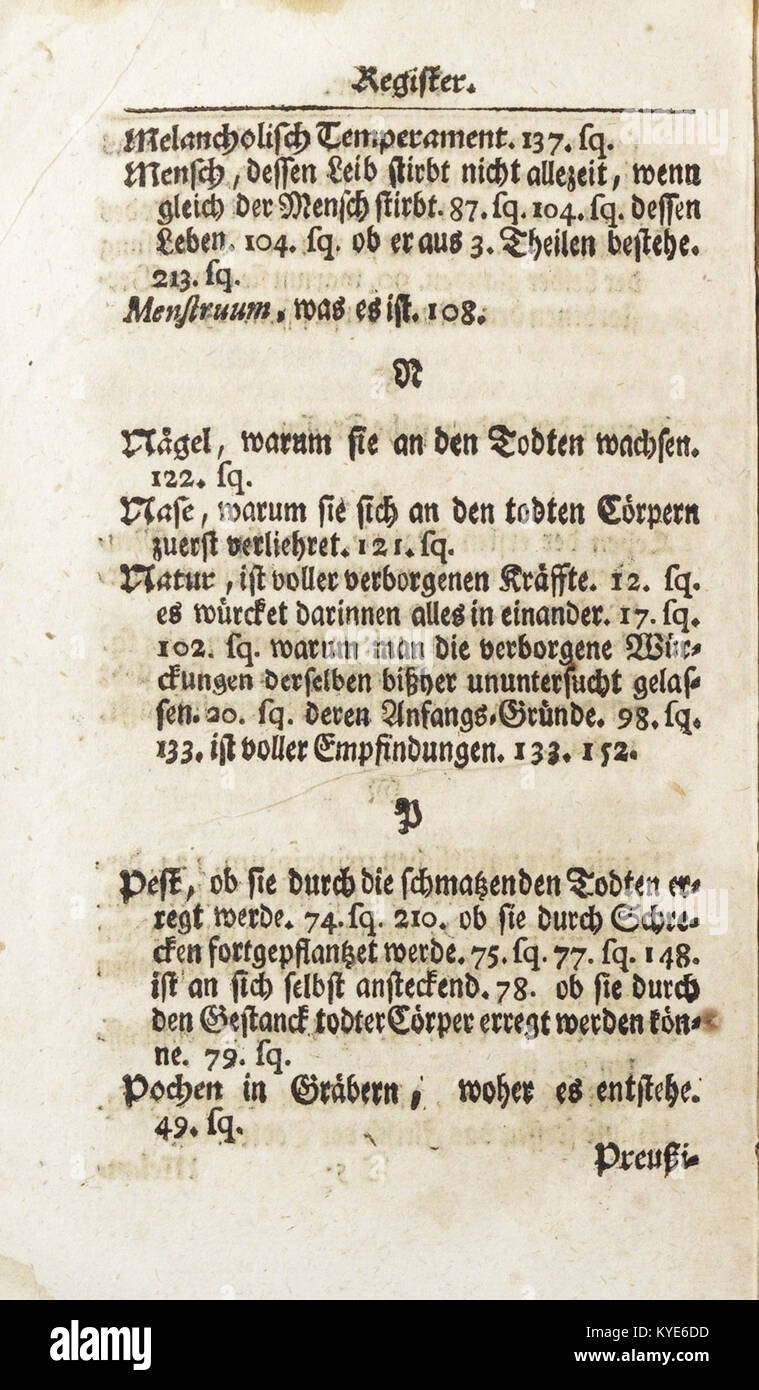 A historical manuscript titled Tractat von dem Kauen und Schmatzen der ...