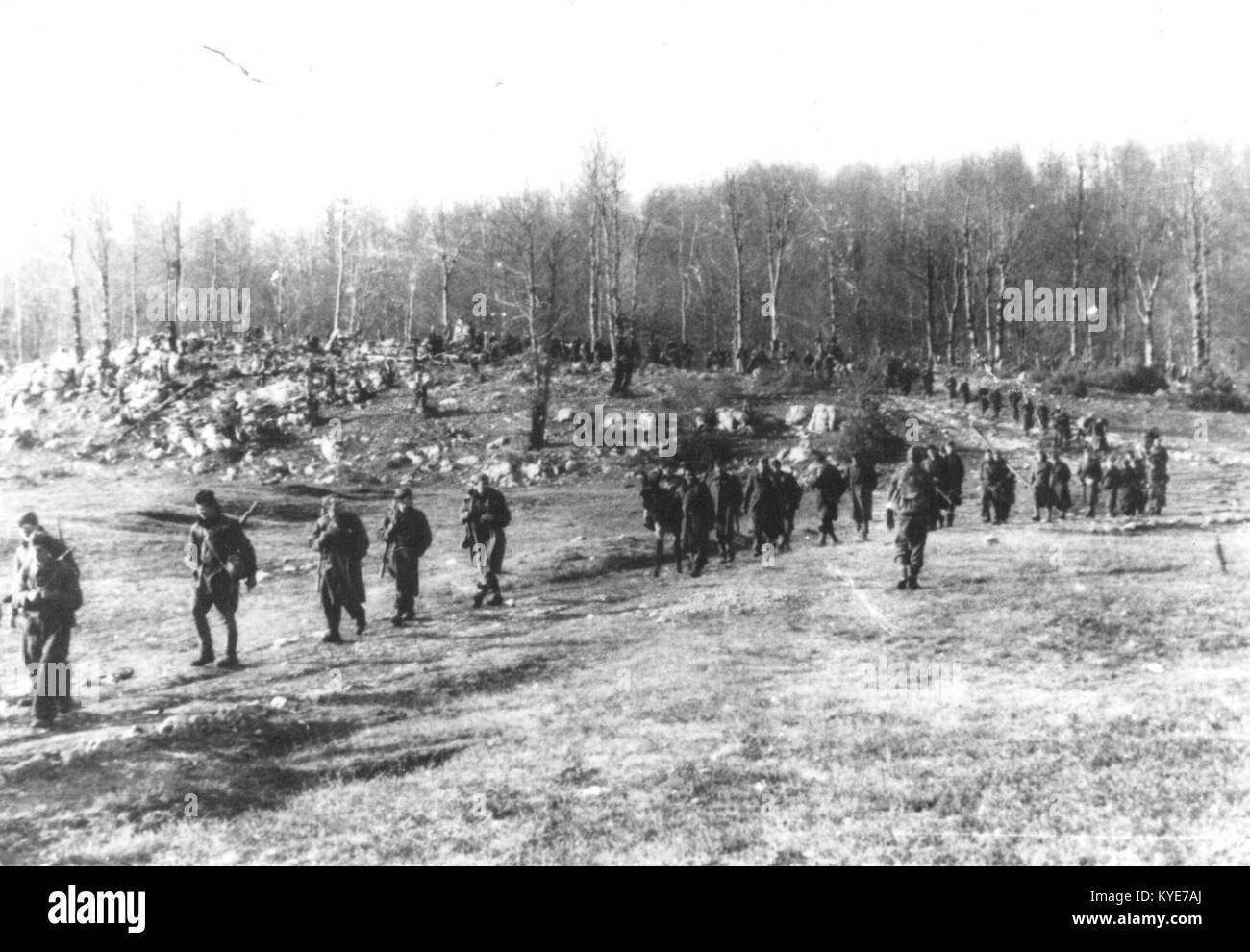 Treća istarska brigada NOVJ, 1944 Stock Photo - Alamy
