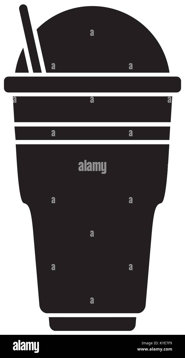 Frozen coffee Stock Vector Images - Alamy