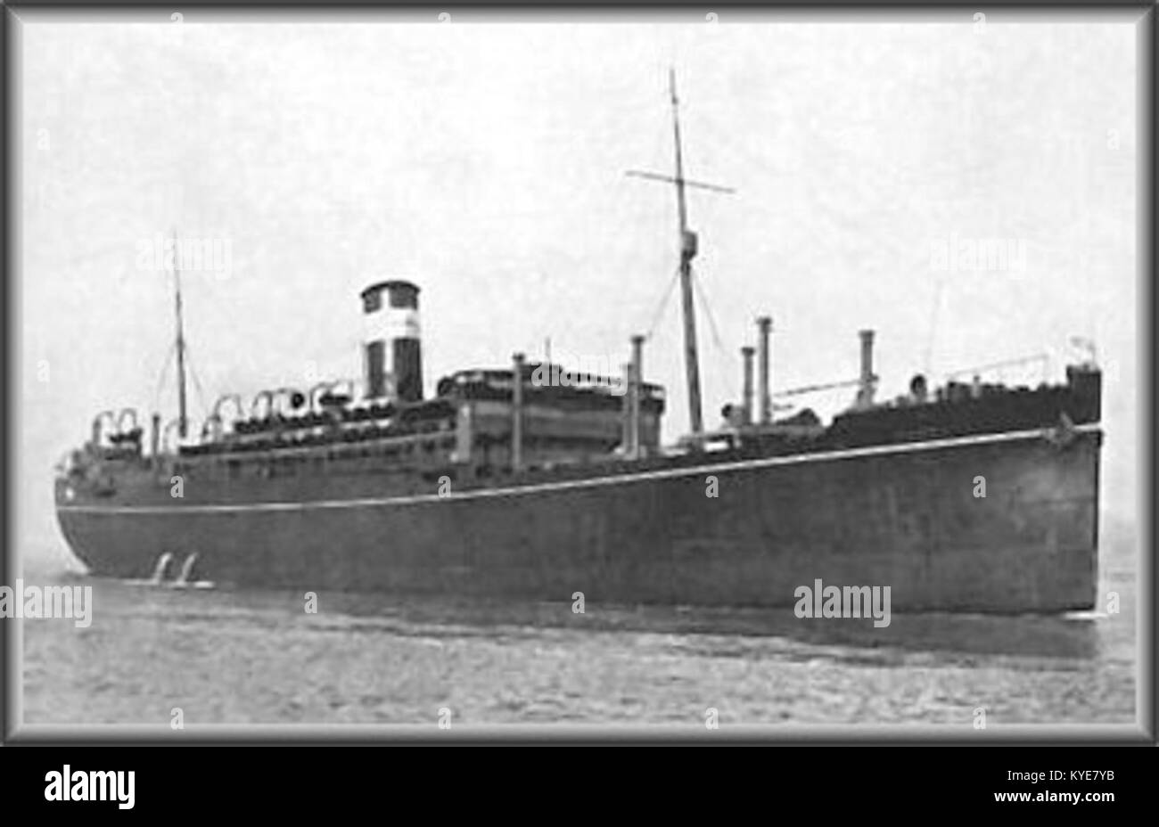Troopship, the HMT Rohna Stock Photo - Alamy