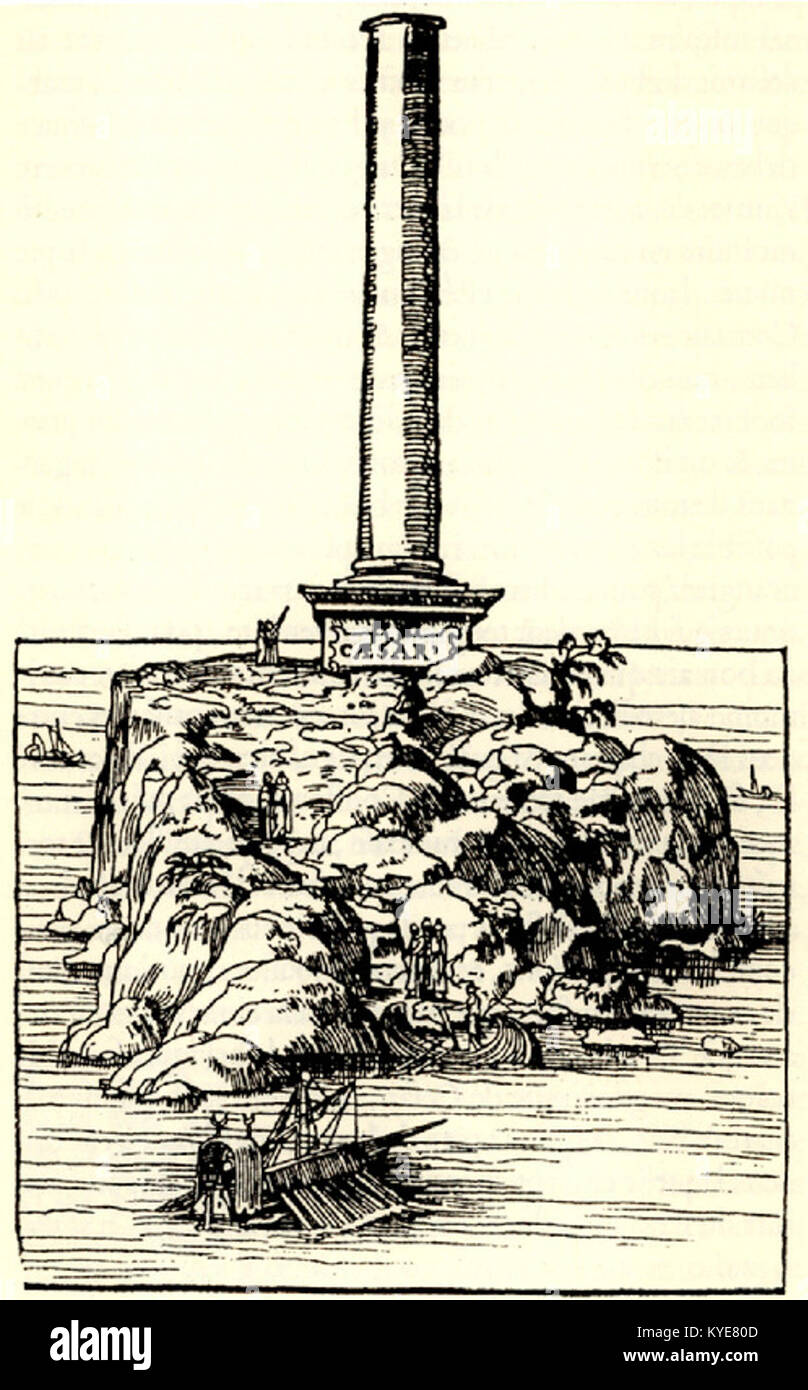 The 'Trophée de César,' created by André Thevet in 1556, is a ...