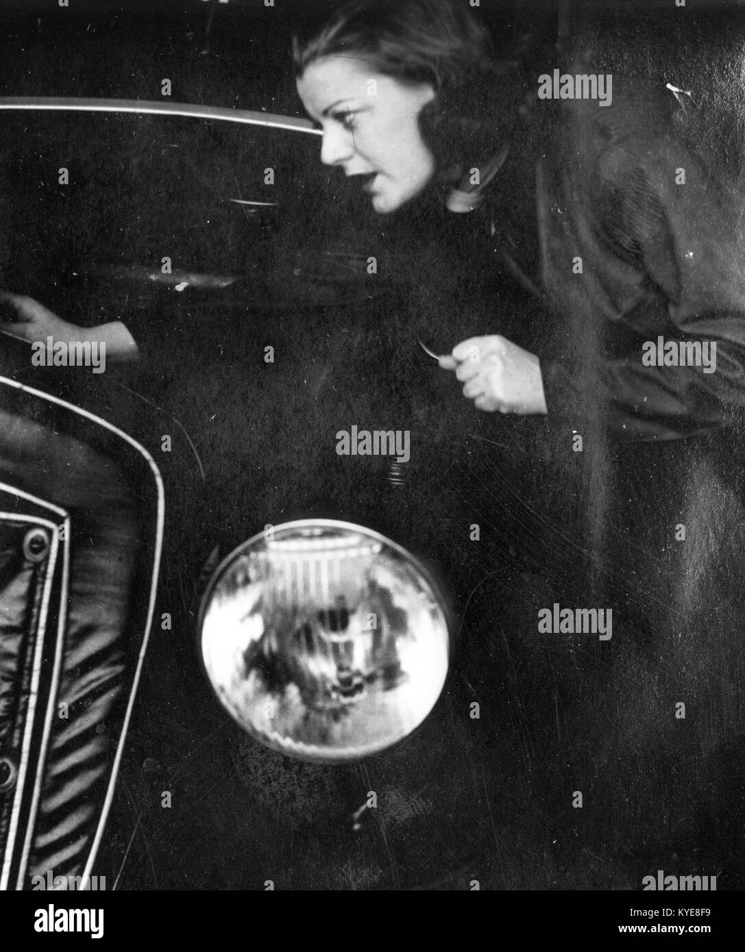 A historical photograph of Hungarian actress Turay Ida, highlighting ...