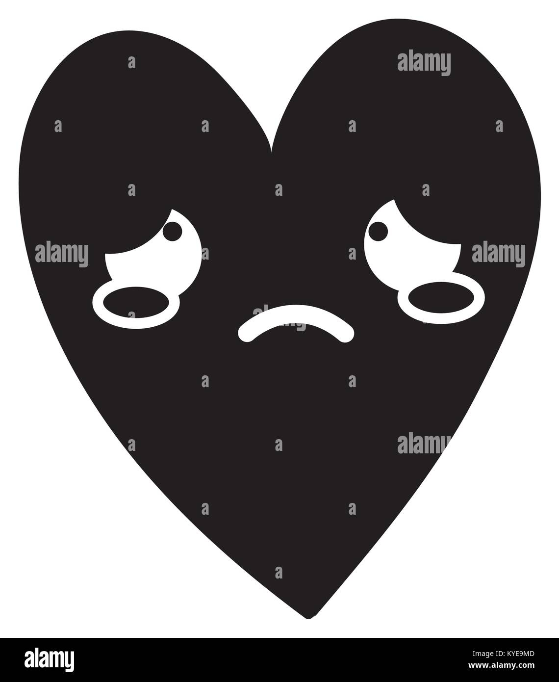 Crying heart Cut Out Stock Images & Pictures - Alamy