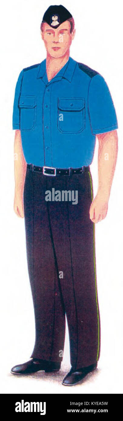 This image depicts the official military uniform of the *sg 07* class ...