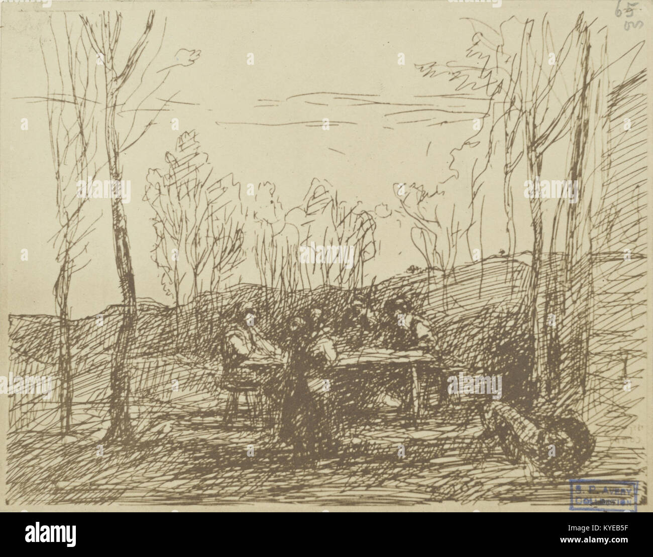 Un dejeuner dans la clairiere hi-res stock photography and images - Alamy