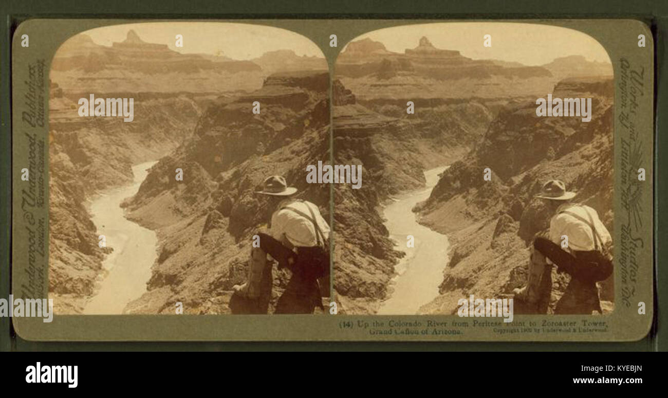 This photograph, taken by Underwood & Underwood, shows the Colorado ...