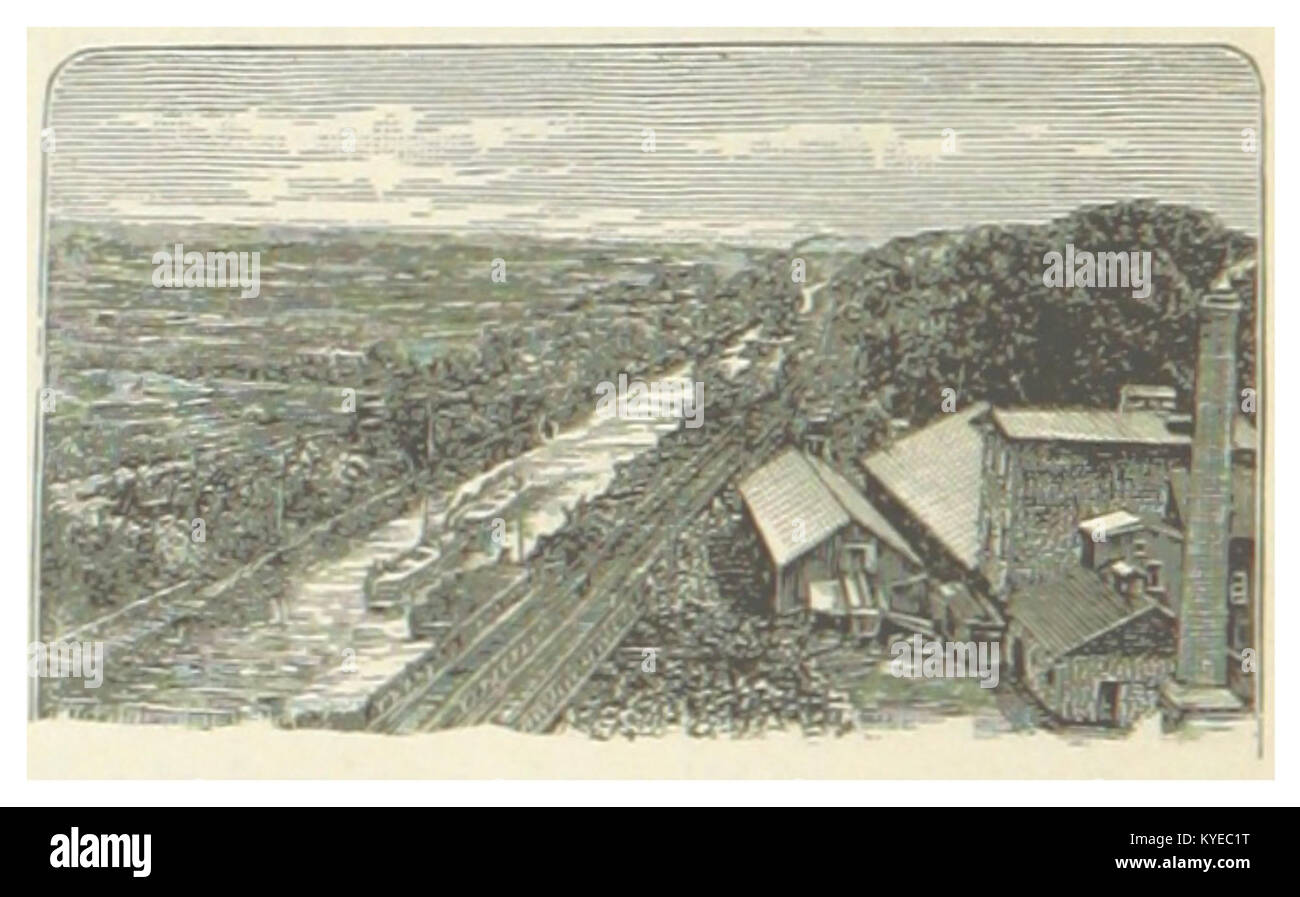 An 1891 map of Illinois shows Pegum-Saugum Point near La Salle ...