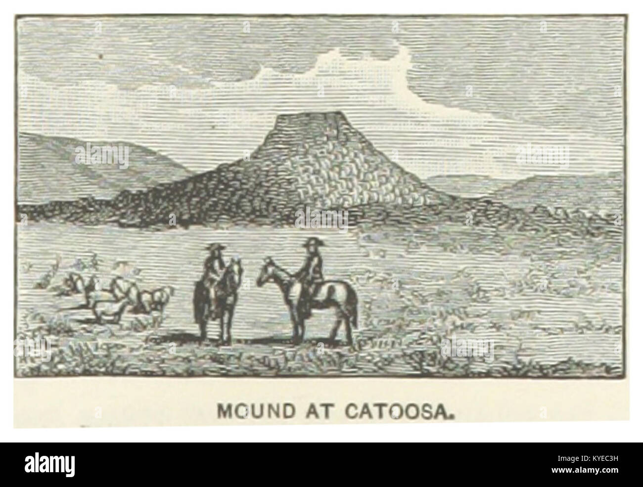 US-INDIANS-TER(1891) p251 MOUNT AT CATOOSA Stock Photo - Alamy