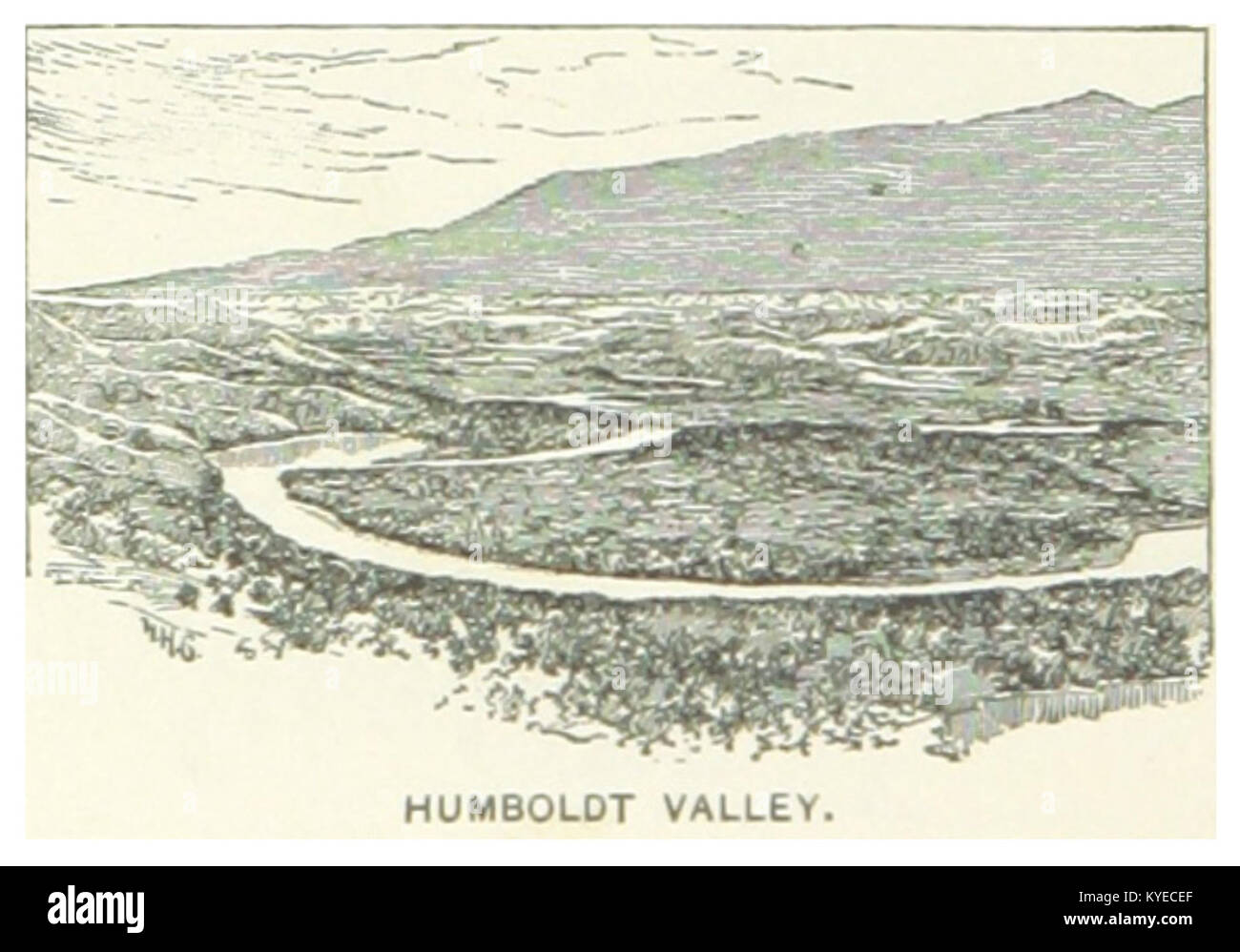 Humboldt nevada map hi-res stock photography and images - Alamy