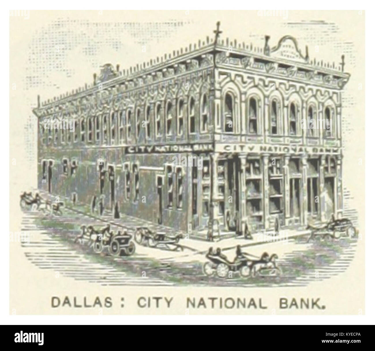 Historical dallas texas buildings Cut Out Stock Images & Pictures - Alamy