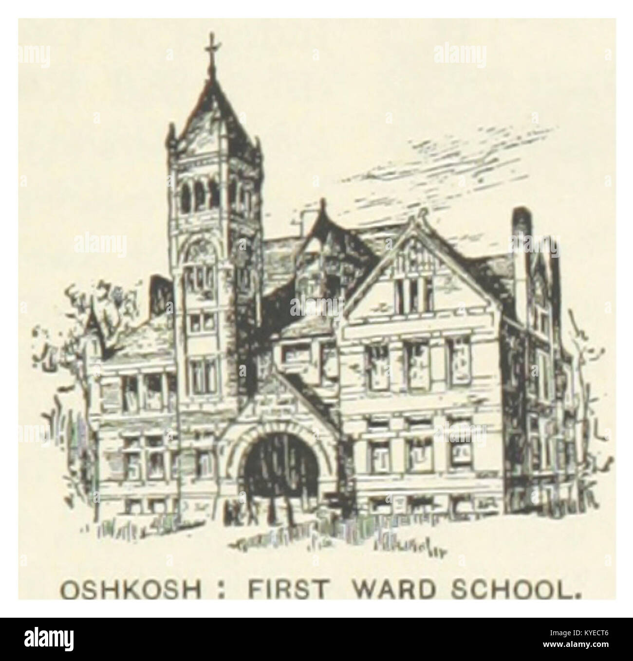 First ward school hi-res stock photography and images - Alamy