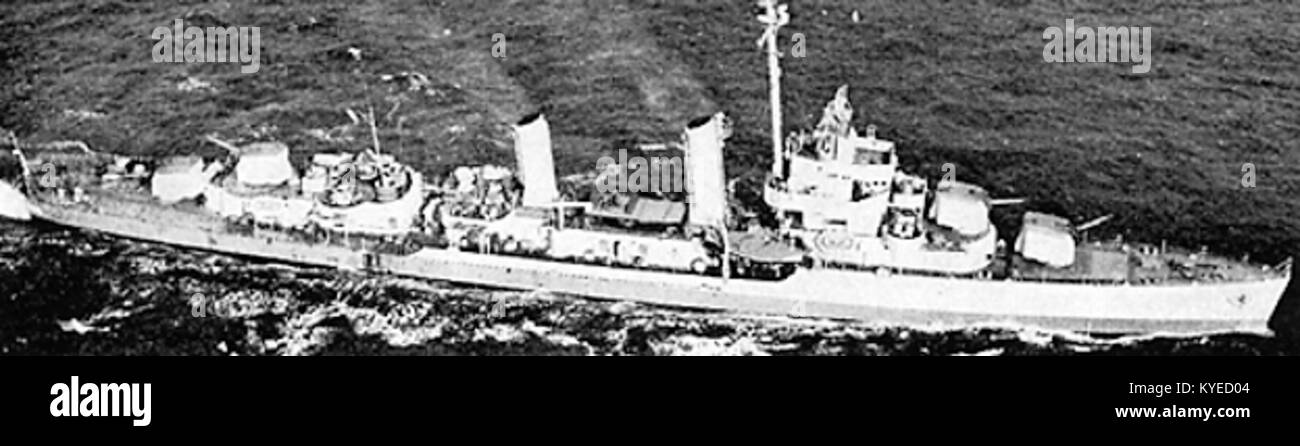 USS Harding (DD-625) underway c1943 Stock Photo - Alamy