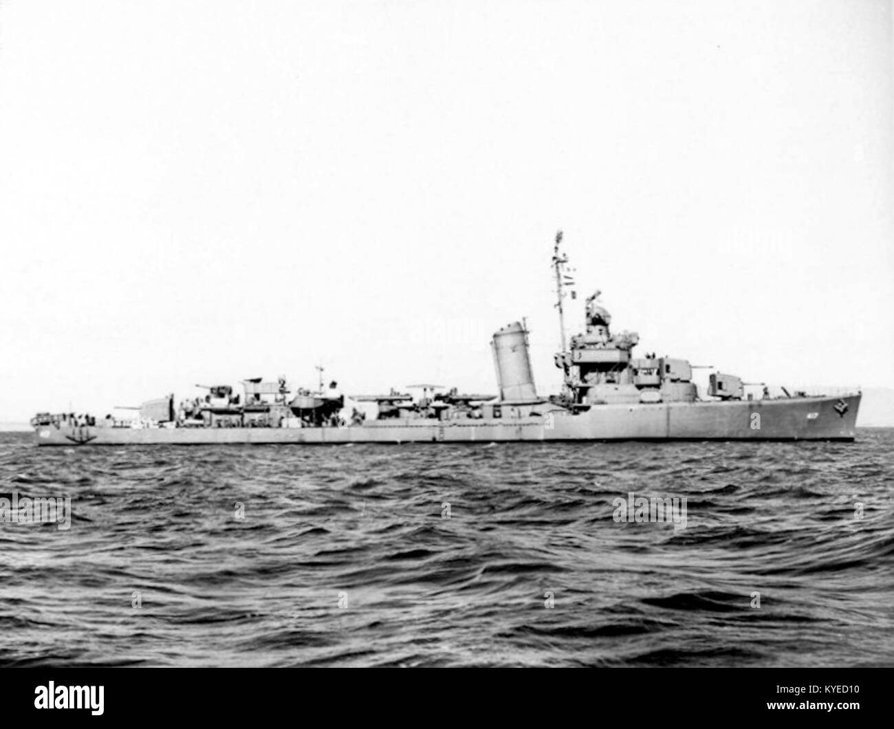 USS Morris (DD-417) in October 1943 Stock Photo - Alamy