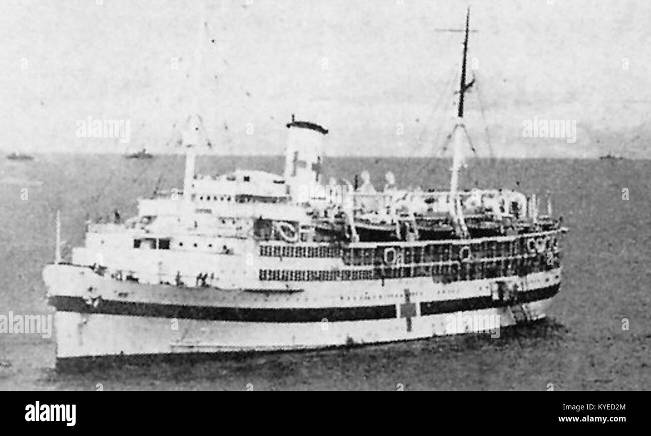 The USS Solace (AH-5) was a hospital ship in the U.S. Navy during World ...