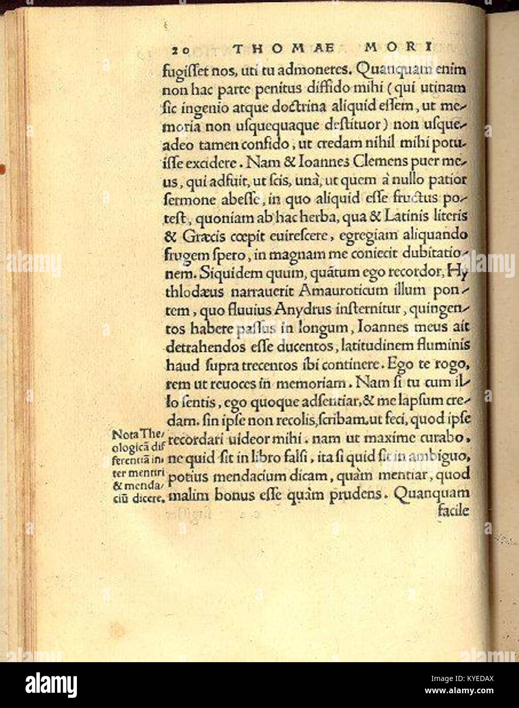 A rare early edition of 'Utopia' by Sir Thomas More, published in 1518 ...