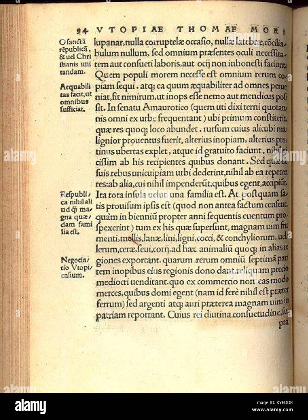 Thomas More's 'Utopia' published in 1518, is a seminal work in ...