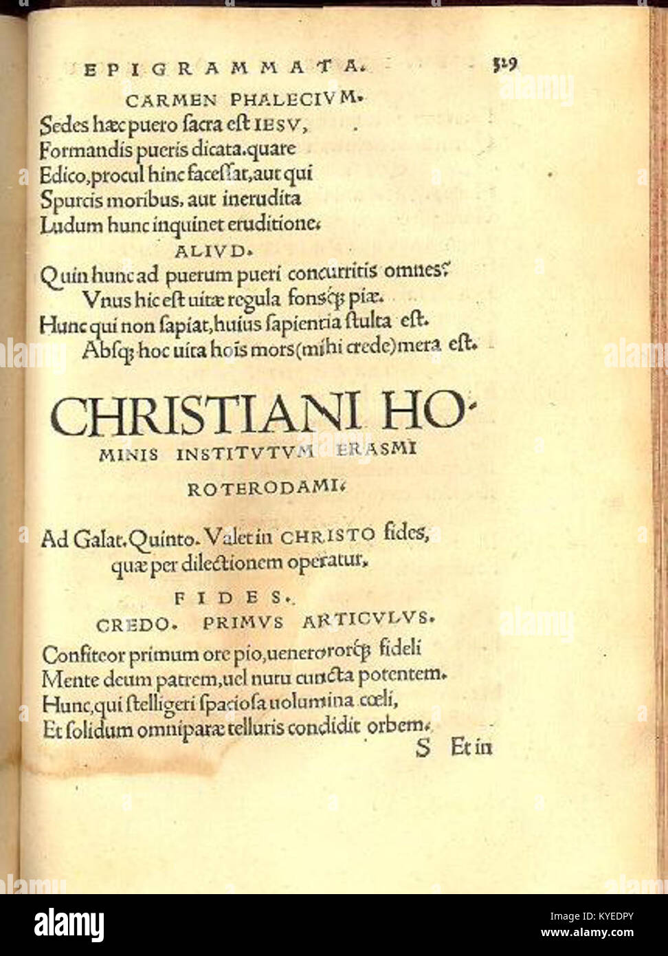 This image depicts the cover or a page from the 1518 edition of 'Utopia ...