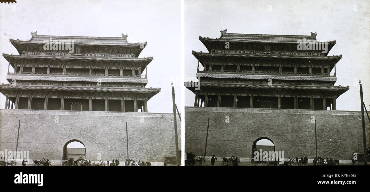 The Vörösfalvas Hata-Men gate, located at Chongwenmen, is a significant ...