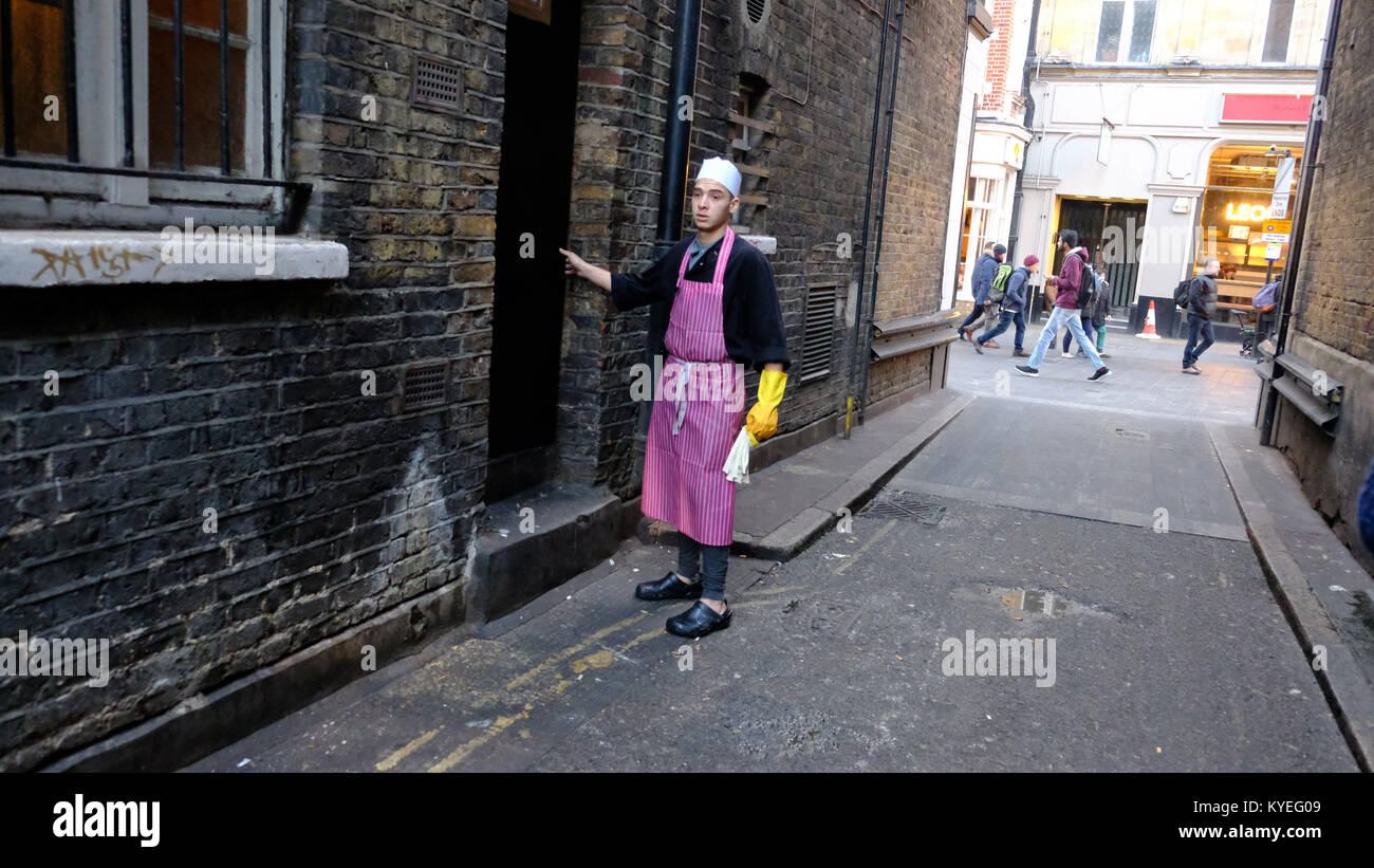 Dansey Place alley chinatown Stock Photo - Alamy