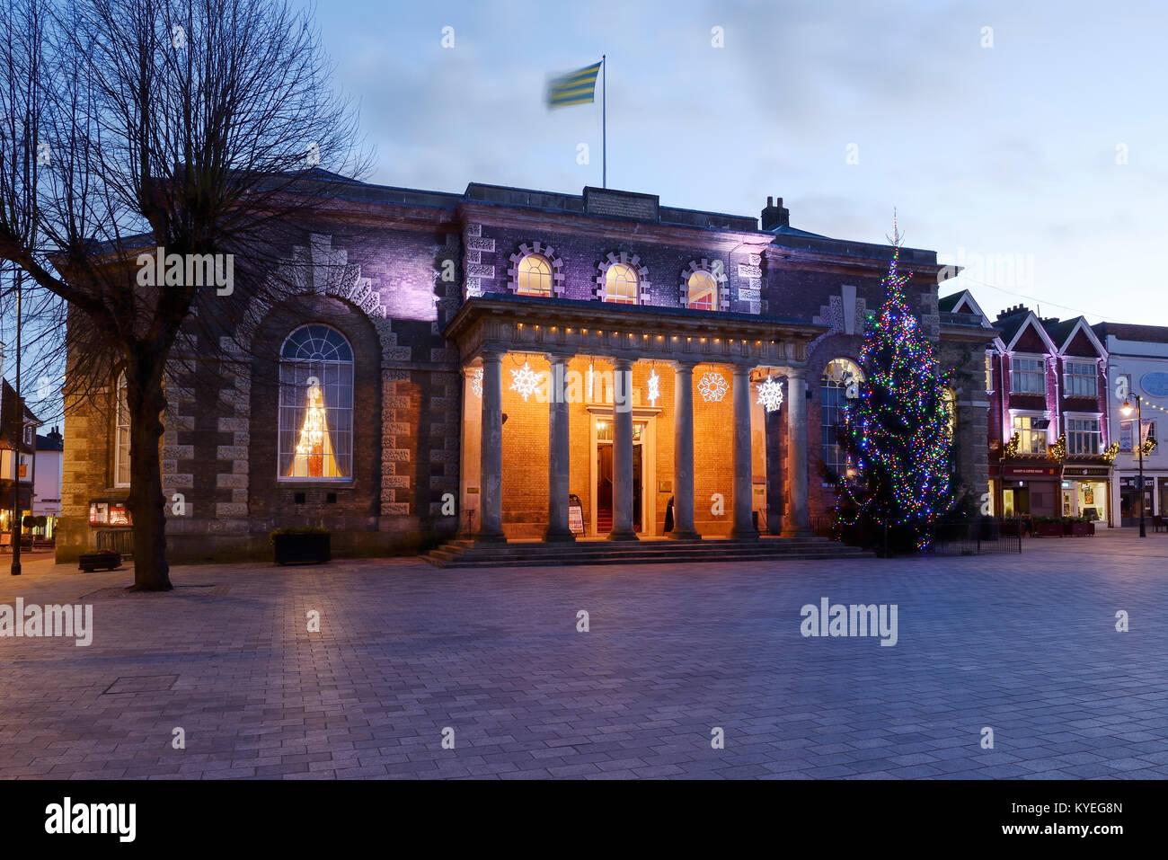 Salisbury Guildhall and city council office building in Salisbury city ...