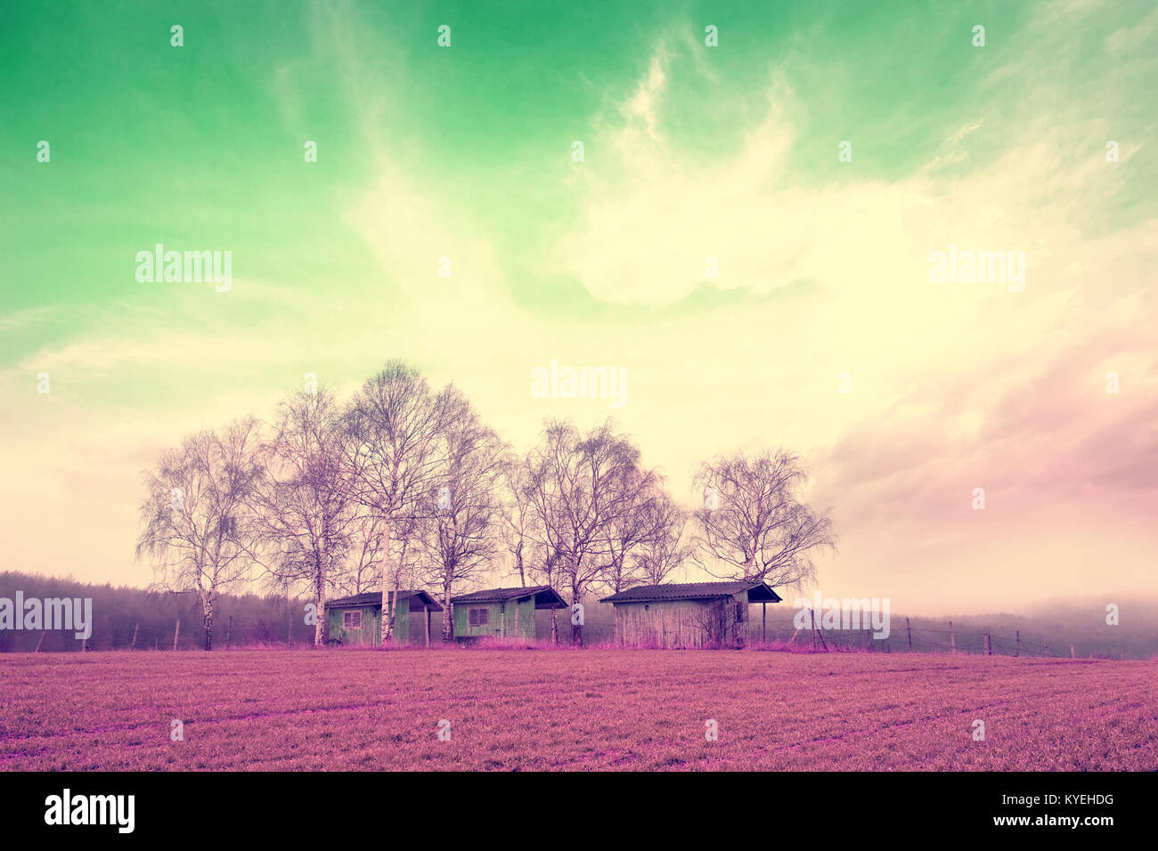 Infrared landscape panorama hi-res stock photography and images - Alamy