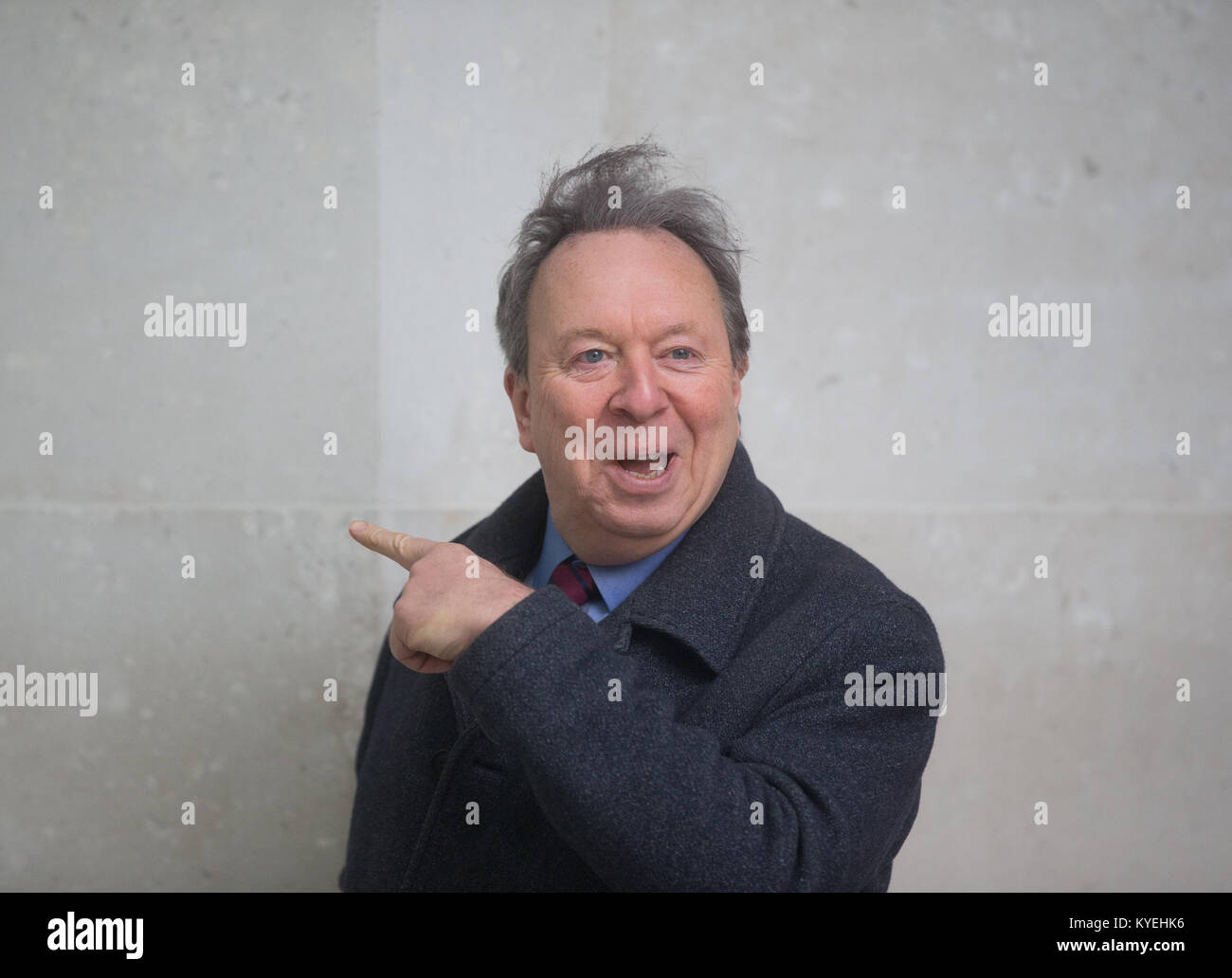 Steve Richards, TV Presenter and Political columnist, arrives at the ...