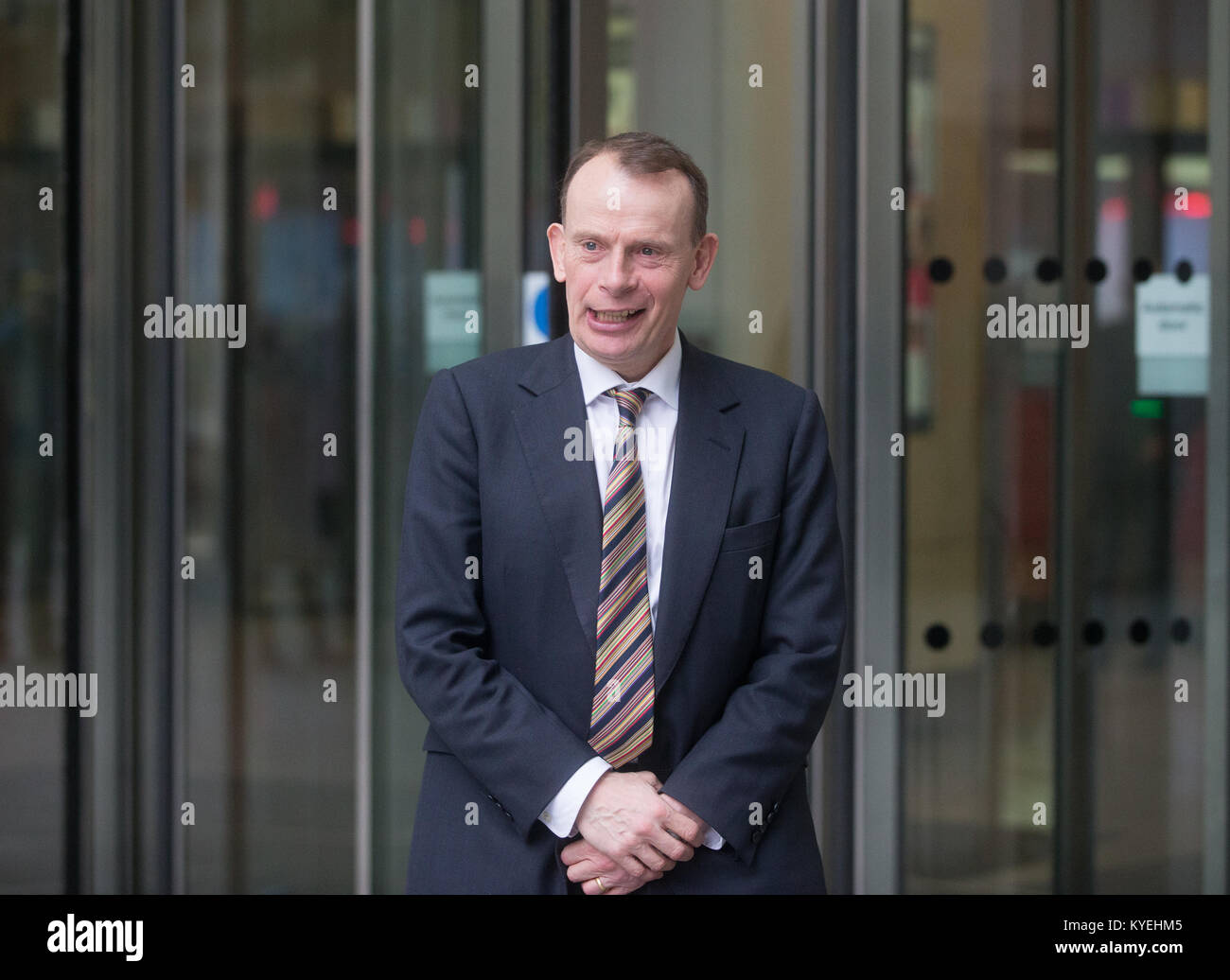 Broadcaster and Journalist, Andrew Marr leaves the BBC after presenting ...