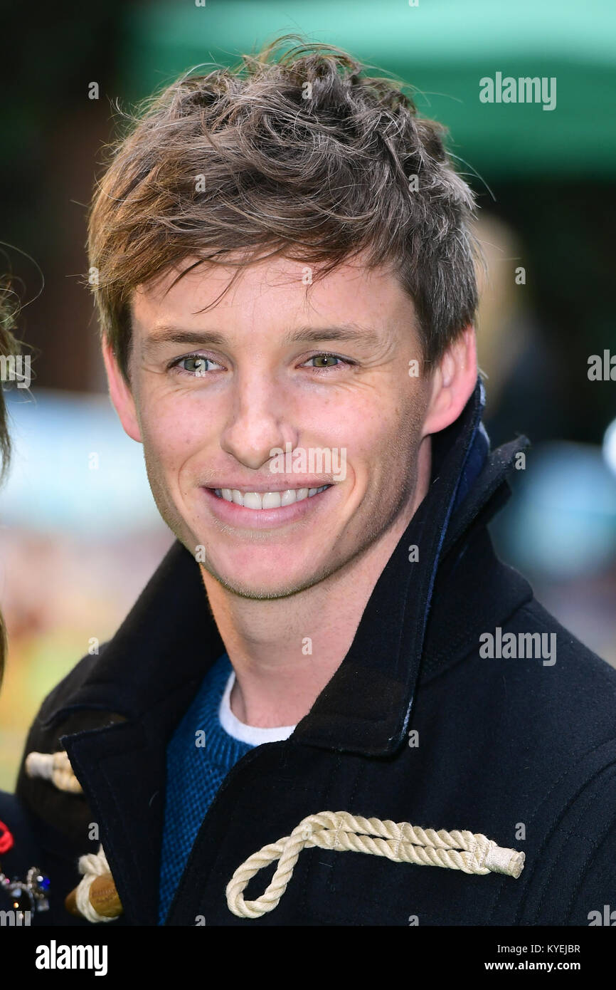 Eddie Redmayne attending the Early Man World Premiere held at the BFI ...