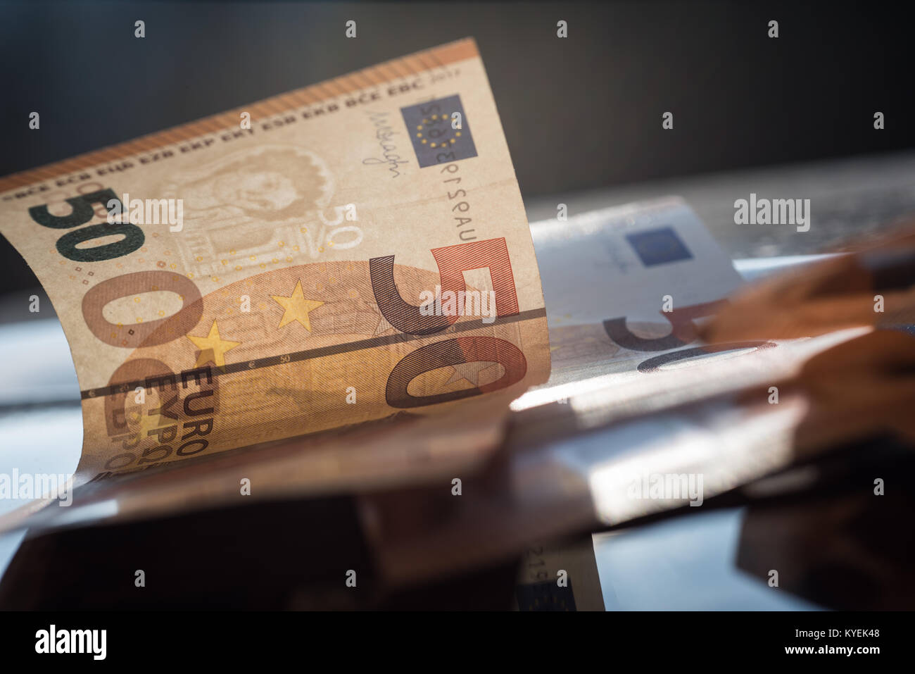50 euro bank note Stock Photo - Alamy