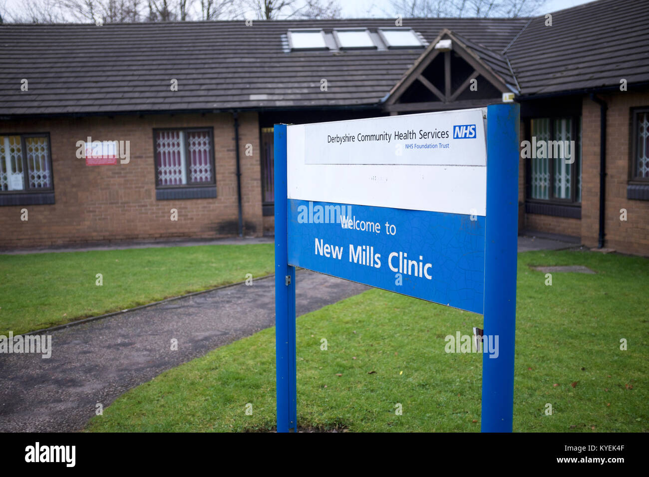 The New Mills Clinic Stock Photo - Alamy