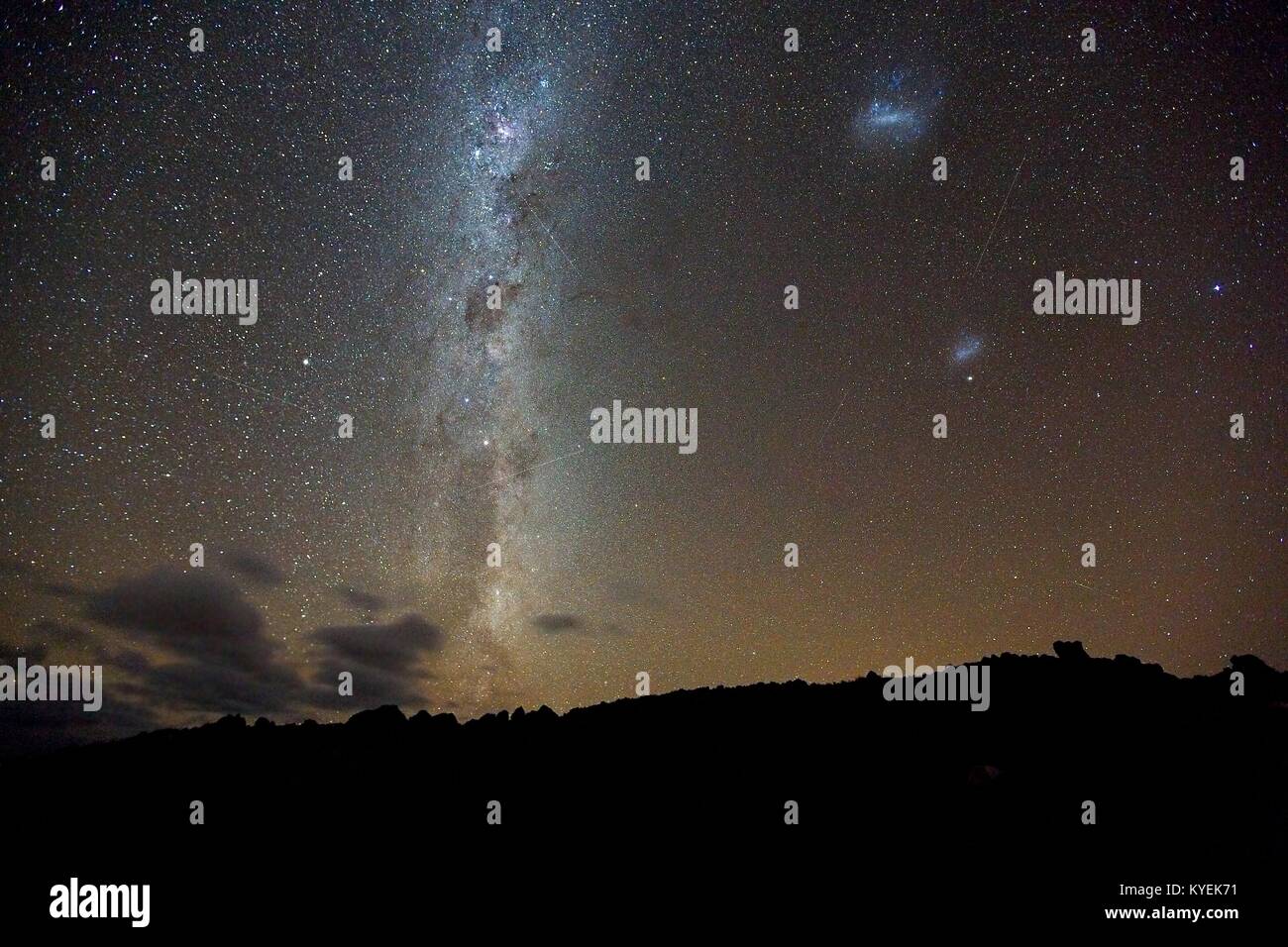 Starry Southern Sky Stock Photo - Alamy