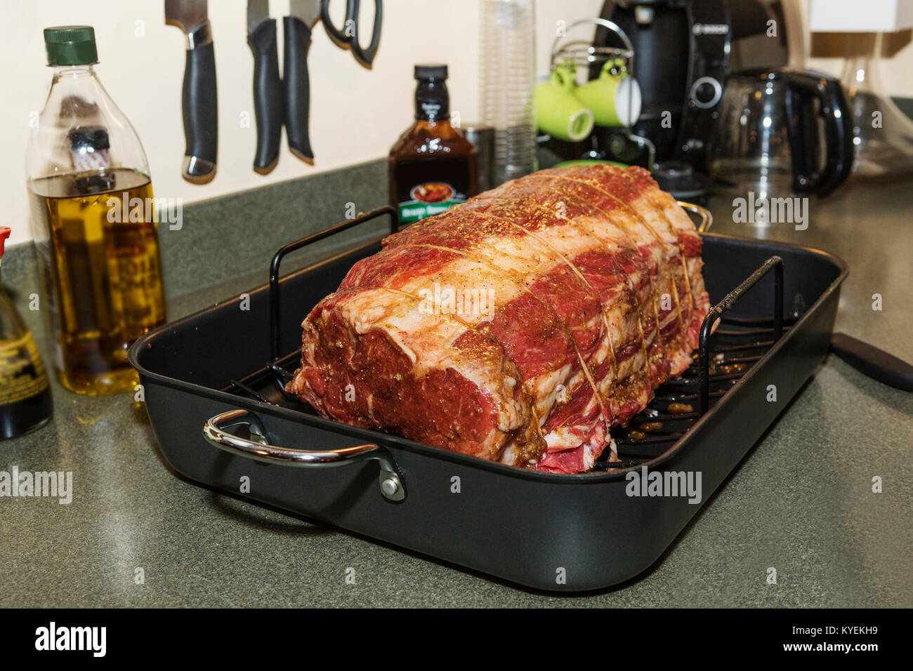 Primerib beef cut hi-res stock photography and images - Alamy