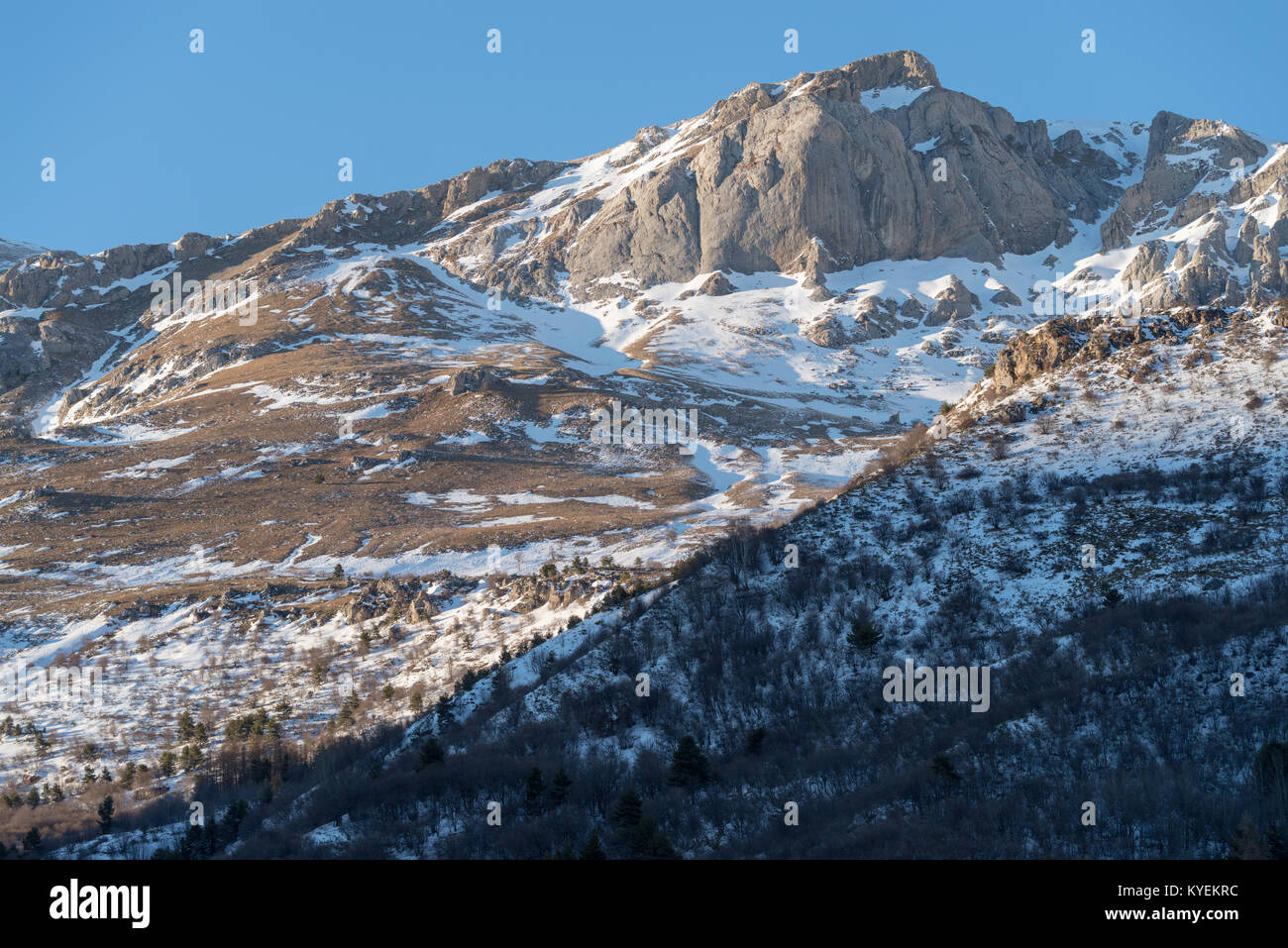 Ligurian mountains part of Italian Alps Stock Photo - Alamy